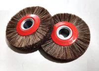 China More Flexible 5 Inch Horse Hair Wheel Brush for Polishing for sale