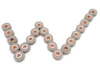 China High Performance 32mm OD Aluminium Oxide Abrasive Nylon Ringlock Brush for sale