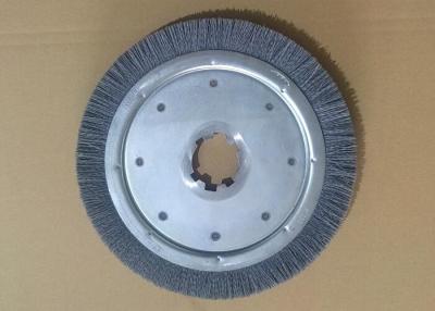 China Max RPM 2500 Nylon Abrasive Wheel Brush Silicon Carbide Deburring Brush for sale