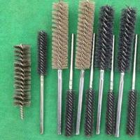 China Industrial Nylox Power Tube Brush Single Spiral for cleaning hydraulic valve for sale
