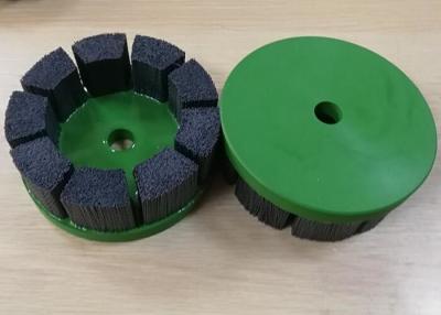 China Engineered Custom CNC Deburring Brushes , Ceramic Disc Abrasive Filament Brushes for sale