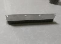 China SS304 Bristle Metal Channel Strip Brushes Seal Weatherstrip Economic And Efficient for sale