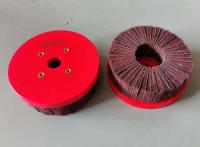 China Customizable 150mm Sandpaper Grinding Brush Disc for Sheet Metal Deburring for sale