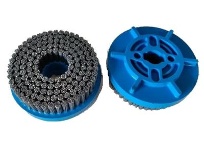 China High Density Silicon Carbide 150mm Shell Mill Holder Disc Brush for Deburring for sale