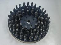 China Customizable 300mm Twsit Knot Wire Disc Brush for Surface Preparation for sale
