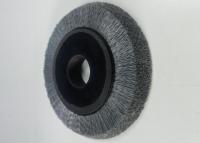 China High Performance Trapezoidal 150 X 32 mm Industrial Round Nylon Brushes for Debur for sale