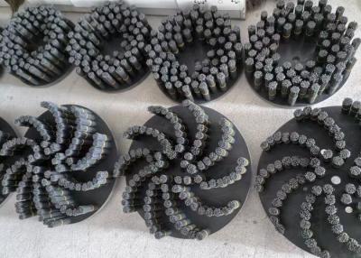 China Automotive Rims Aluminum Wheel Nylon Bristle Deburring Disc Brush With 460 Mm OD for sale