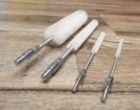 China Spiral Helical Nylon Bristle Condenser Tube Pipe Cleaning Round Nylon Brush for sale