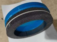 China Abrasive Nylon CNC Deburring Brush Disc 200mm for Surface Preparation for sale