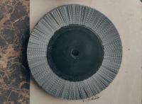 China 250mm Composite Hub Abrasive Nylon Wheel Brushes Deburr Hard Metal Parts for sale