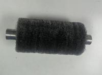 China Professional Metal Shaft 150mm Diameter Grinding Rust Removal Wire Brush Roller for sale