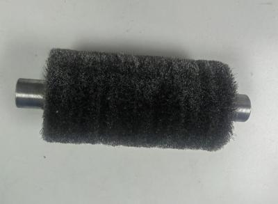China Professional Metal Shaft 150mm Diameter Grinding Rust Removal Wire Brush Roller for sale
