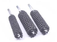 China Flexible 160mm Carbon Silicon Ball Head Brush for Inner Hole Deburring for sale
