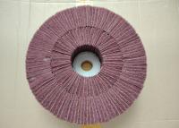 China Double Layer SandingPaper with Scouring Pads Deburring Discs Brush 300mm for Finishing Metal Surfaces for sale