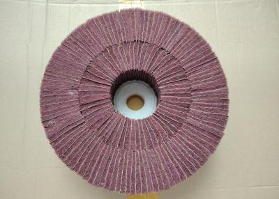 China Double Layer SandingPaper with Scouring Pads Deburring Discs Brush 300mm for Finishing Metal Surfaces for sale