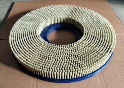 China Hard Alloy CBN Tool Edge Passivation 80 Grit Silicon Carbide Disc Brush 500mm Diameter for sale