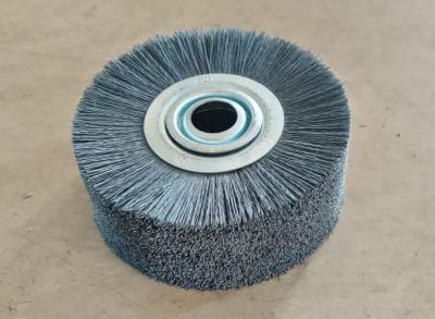 China High Performance 200mm  Industrial Polishing Deburring Brush Roller for Metal Surface for sale