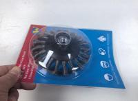 China 5-Inch Knot Twisted Conical Wire Bevel Wheel Brush with 5/8