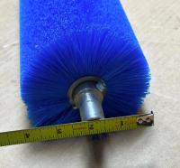 China Metal Spindle Nylon Industrial Roller Brush for Solar Panel Cleaning for sale