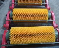 China Metal Spindle Nylon Industrial Roller Brush for Solar Panel Cleaning for sale