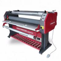 China audley pneumatic hot laminator 1600 film laminating 1600H5+ with CE, air pump for sale