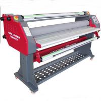 China audley pneumatic hot laminator 1600 film laminating 1600H5+ with CE, air pump for sale