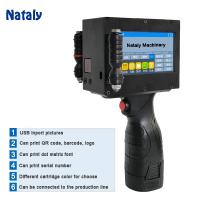 China Nataly hot sale MX3 handheld inkjet printer bar code printer date and time inkjet printer for sale
