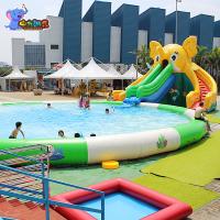 China Customization Outdoor Inflatable Water Slide Water Play Equipment for sale