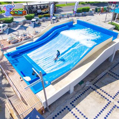 China Adjustable Surf Wave Simulator Aqua Play Surfing Machine 37KW for sale