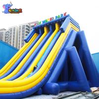 China Outdoor Inflatable Water Slide Large Inflatable Slide Water Parks for sale
