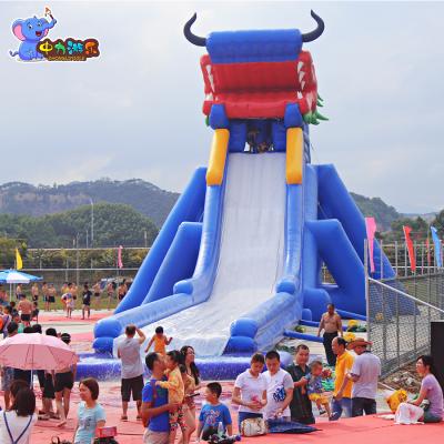 China Customization Inflatable Water Slide Dragon Inflatable Slide Amusement Park for sale