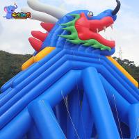 China Customization Inflatable Water Slide Dragon Inflatable Slide Amusement Park for sale