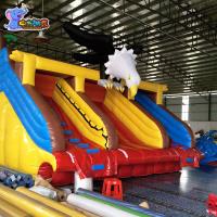 China Outdoor Entertainment Inflatable Water Slide Old Eagle Inflatable Slide for sale