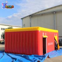 China Fireproof Airdome Inflatable Tents House For Firefighter Rehab Drill for sale