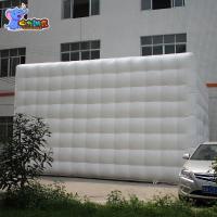 China White Rectangle Airdome Inflatable Tents For Outdoor Event Camping UV Resisstant for sale