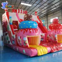China Outdoor Candy House Inflatable Bouncy Castle Inflatable Bouncer Slide for sale