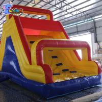 China Large Outdoors Inflatable Bouncy Castle Inflatable Castle With Obstacle for sale