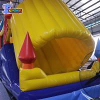 China Giant Inflatable Games Inflatable Bouncy Castle Bounce House Obstacle Course for sale