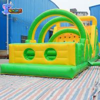 China Sport Game Inflatable Bouncy Castle Inflatable Obstacle Course Jumping Castle for sale