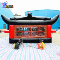 China Martial Arts Theme Inflatable Bouncy Castle Inflatable Kids Trampoline for sale