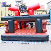 China Martial Arts Theme Inflatable Bouncy Castle Inflatable Kids Trampoline for sale