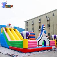China Aircraft Theme Inflatable Bouncy Castle Inflatable Playground Castle for sale