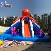 China Outdoor Water Park Inflatable Water Slide Inflatable Octopus Water Slide for sale