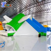 China Aircraft Theme Inflatable Water Slide Large Outdoor  Inflatable Slide for sale