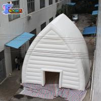 China PVC Coated Party Inflatable Dome Tent Waterproof A Shaped Custom for sale
