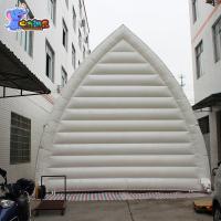 China PVC Coated Party Inflatable Dome Tent Waterproof A Shaped Custom for sale