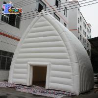 China PVC Coated Party Inflatable Dome Tent Waterproof A Shaped Custom for sale