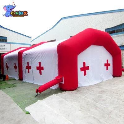 China Waterproof Airdome Inflatable Tents For Medical Emergency 6-15 person for sale