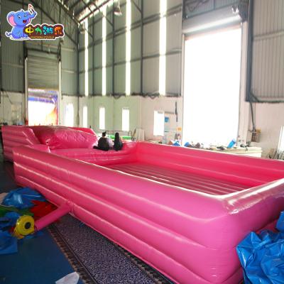 China Outdoors Inflatable Trampoline Inflatable Bouncy Castle Inflatable Jump Air Bag for sale