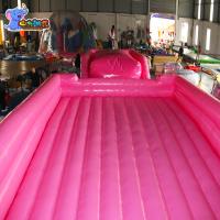 China Outdoors Inflatable Trampoline Inflatable Bouncy Castle Inflatable Jump Air Bag for sale